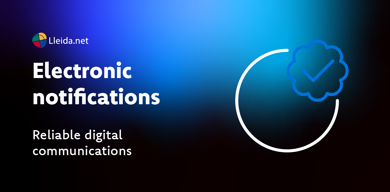Electronic notifications · Lleida.net