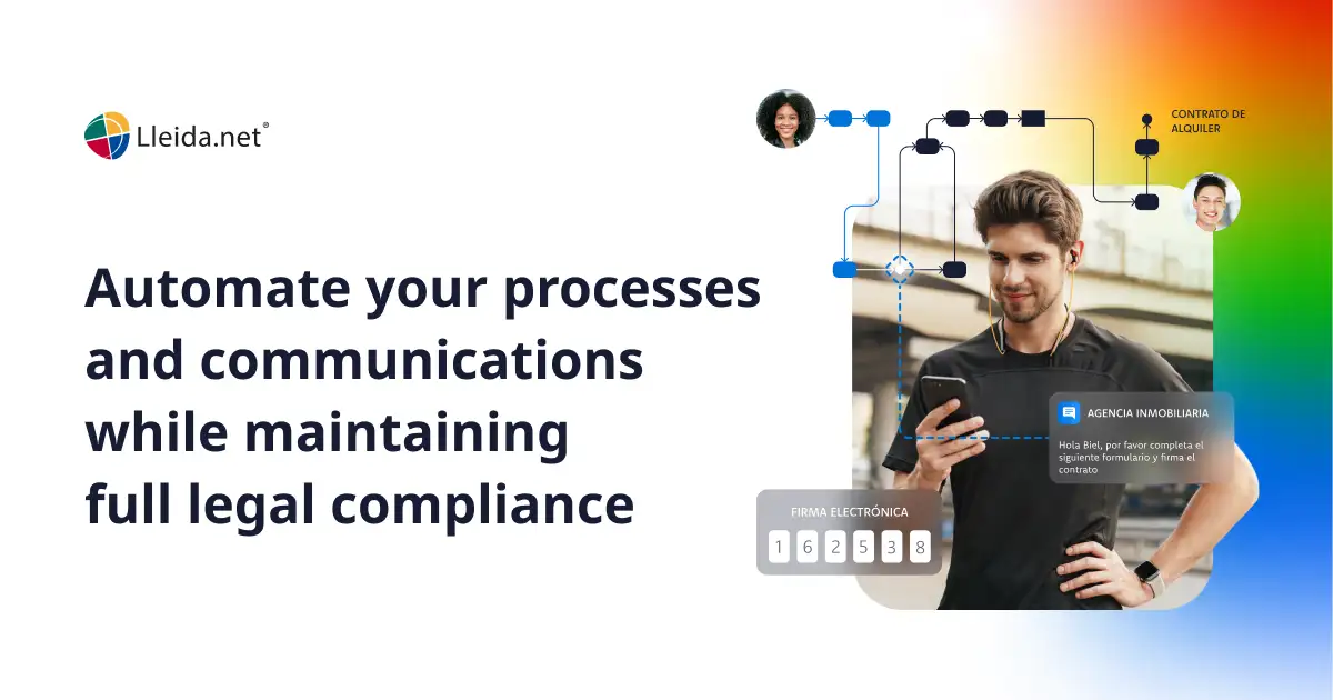 Process automation and legally valid electronic signature | Lleida.net · Lleida.net