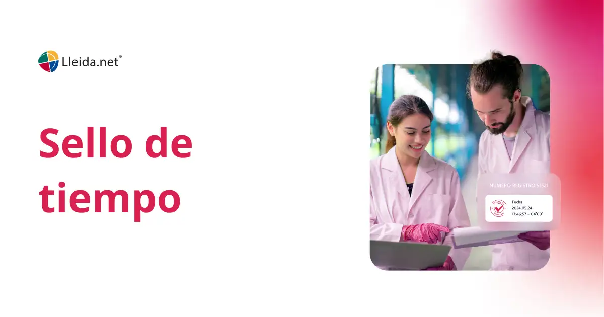 Sello de tiempo · Lleida.net